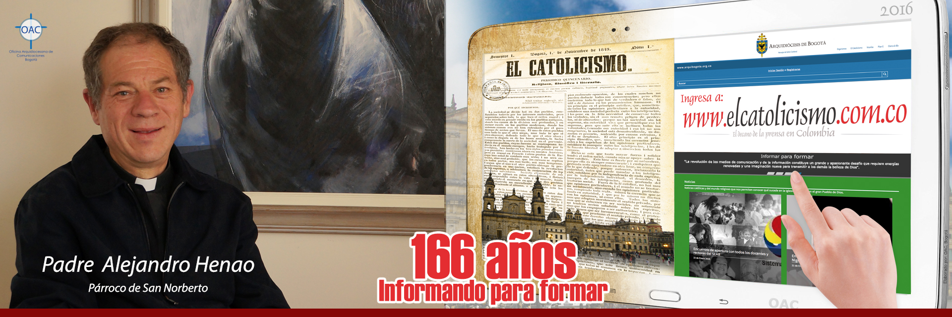 Invitación del padre Alejandro Henao | El Catolicismo